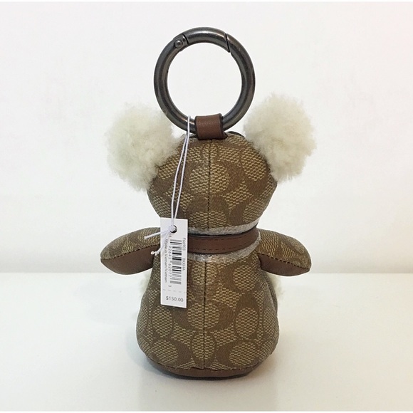 Coach | Accessories | Coach Keith Haring Teddy Bear Key Chain Fob Charm ...